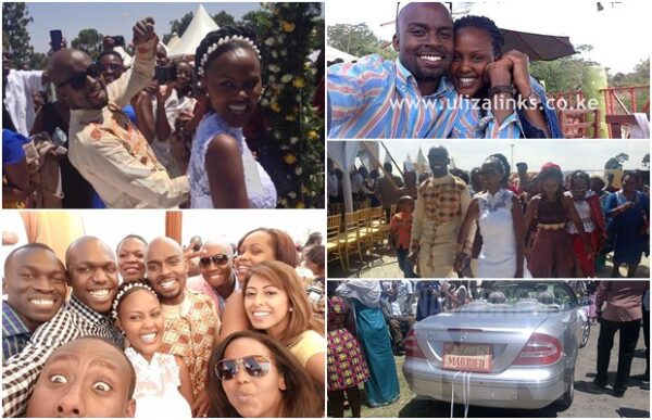 IN PICTURES : Mark Masai Weds His Beautiful Girlfriend Fiona